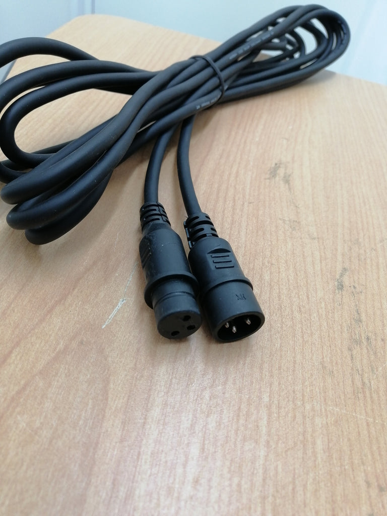 DMX LEAD 1.5mtr 3 Pin Water Resistant Plugs — Sound to Light